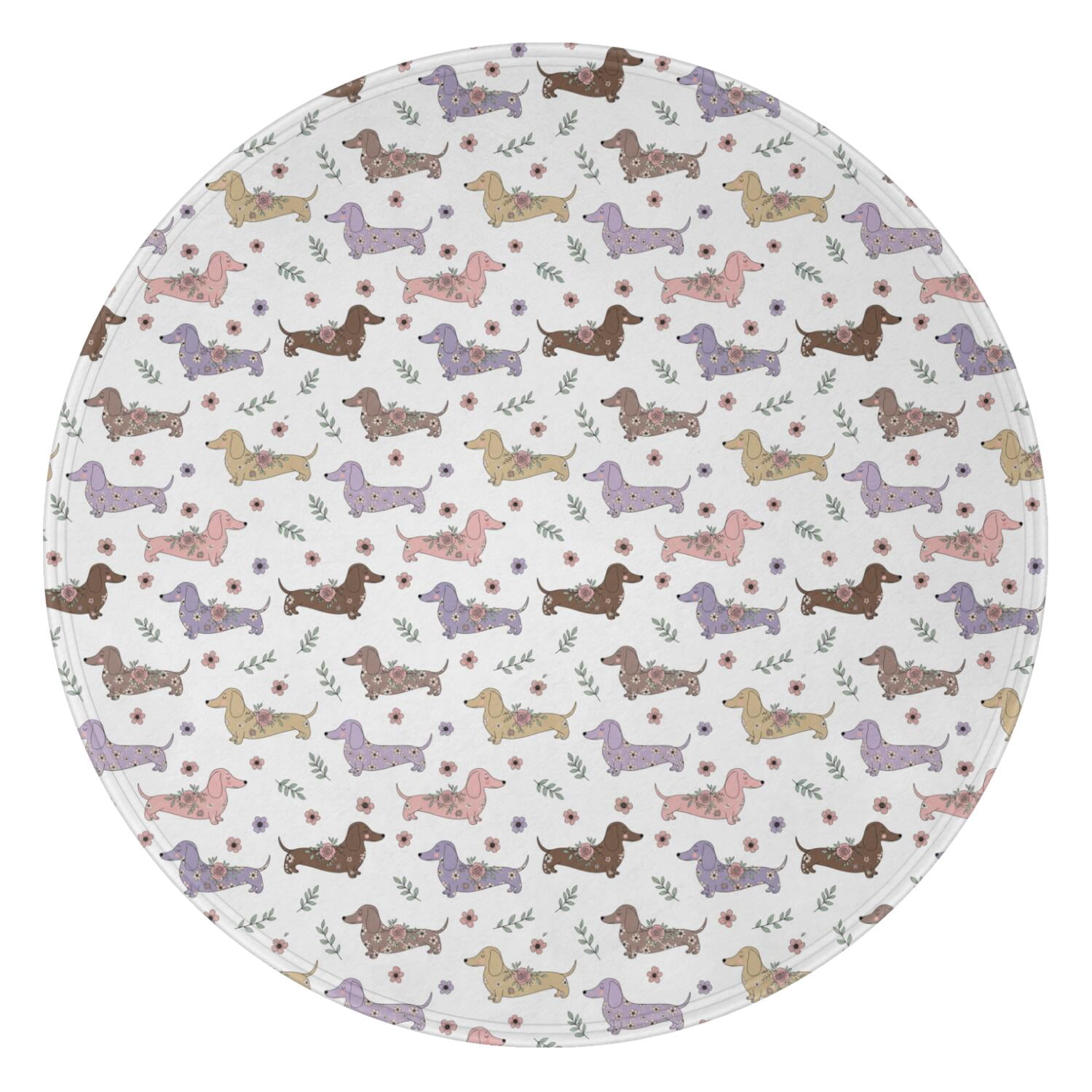 60 Inch Round Flannel Blanket for Adults & Kids, Soft, Cozy ...