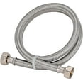 60 Inch Steel-Flex Faucet Connector, Braided Stainless Steel Supply ...
