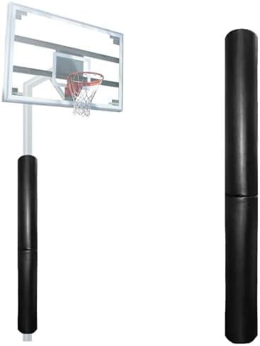 60 Inch Tall Round Pole Padding - Heavy Duty 2” Thick Foam Wrap Around ...