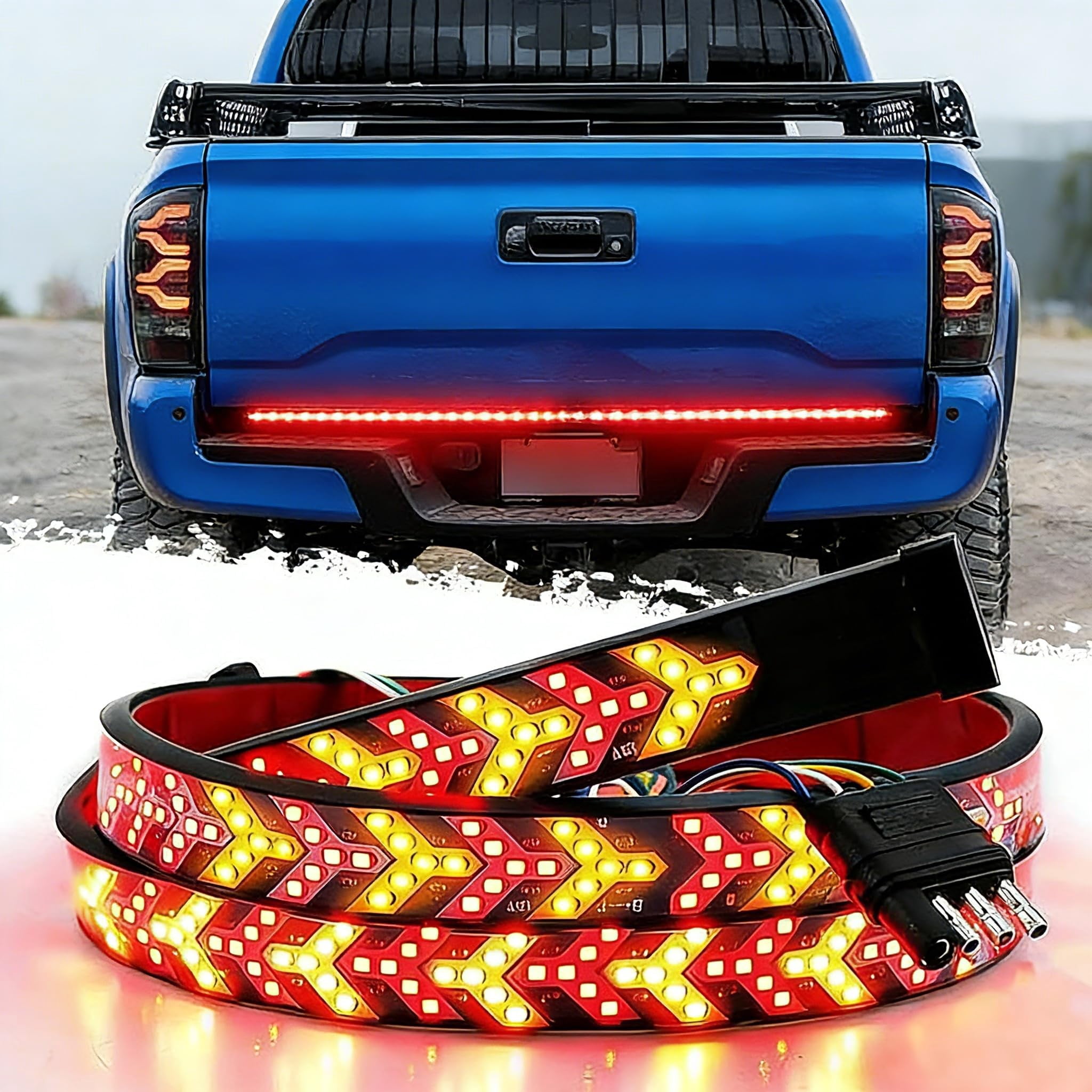 60 Inch Truck Tailgate Strip Light LED Bar Signal Break Reverse,Robust ...