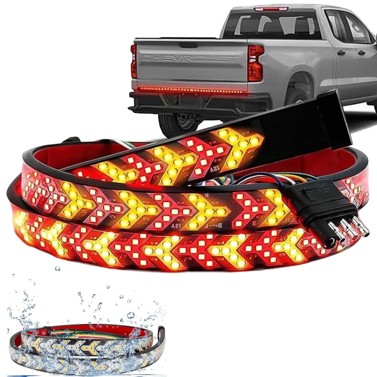 60 Inch Truck Tailgate Strip Light LED Bar Signal Break Reverse ...