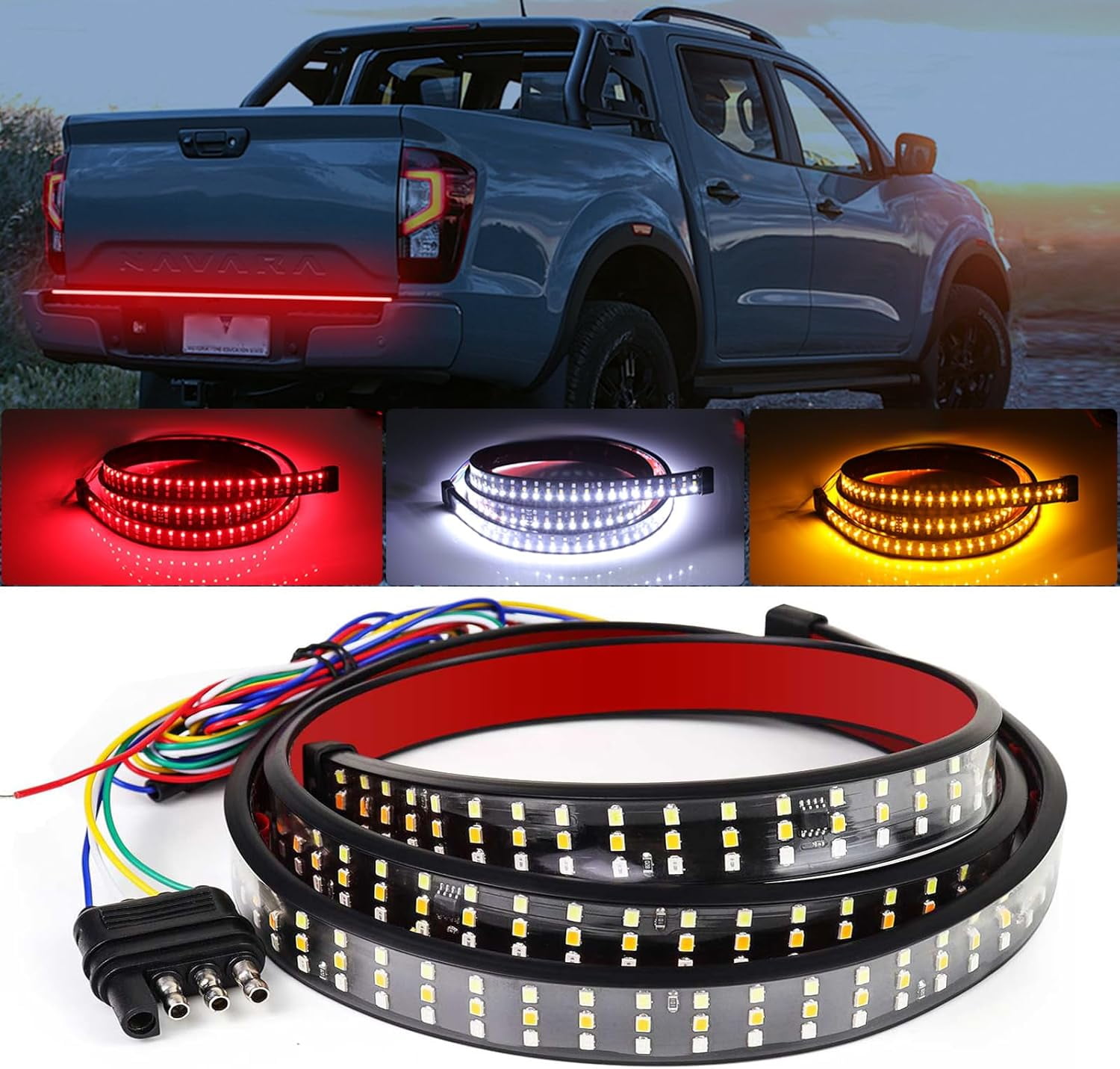 60 Inch Truck Tailgate Strip Light Led Bar, 2026 New Weatherproof ...