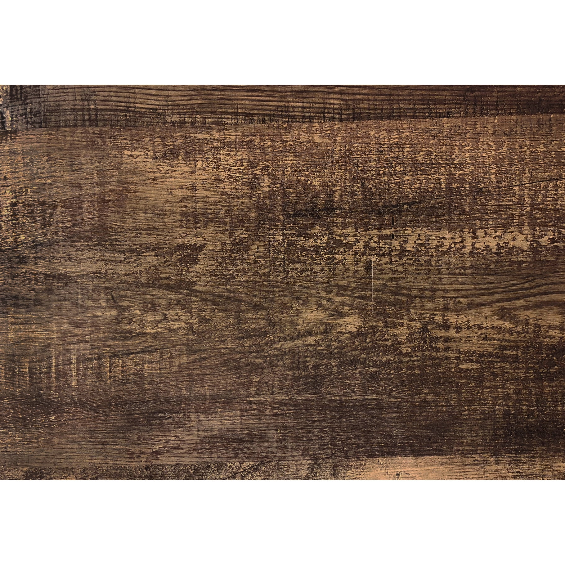 60 Inch Tv Stand, Brown Laminate & Black Metal Media Center With ...