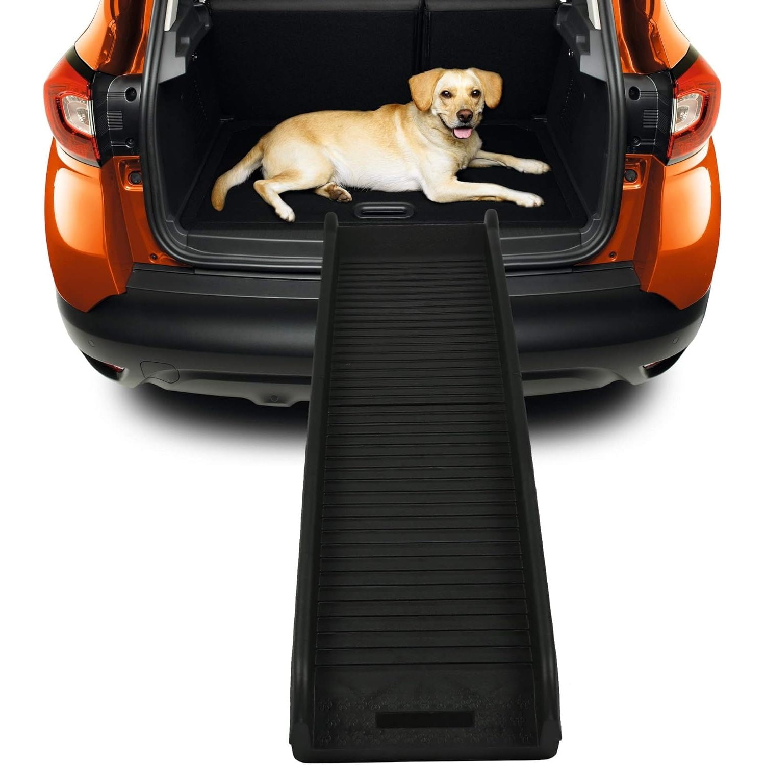 60 Inches Dog Ramp Portable Folding Pet Ramp Non-Slip Heavy Duty Car ...