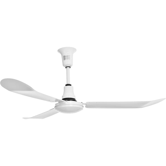 Global Industrial Commercial 60" White Blade Industrial Ceiling Fan ...