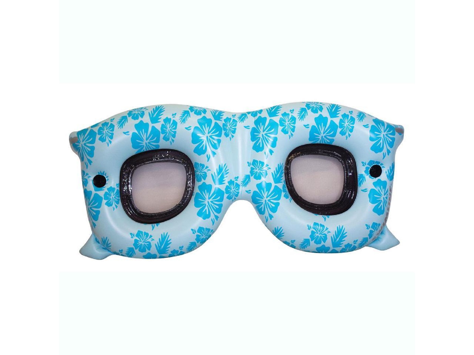 Free Shipping! Swim Central 60 Inch Inflatable Floral Sunglasses Double ...