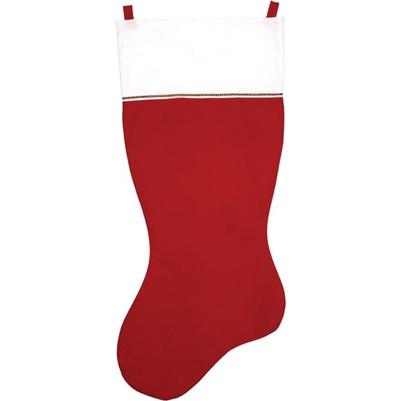 "60"" Jumbo Classic Felt Christmas Stocking for Holiday Decoration ...