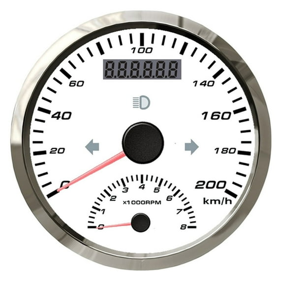 60 Km/h GPS Speedometer Car Truck Boat ATV Digital Gauge With 4000 RPM ...