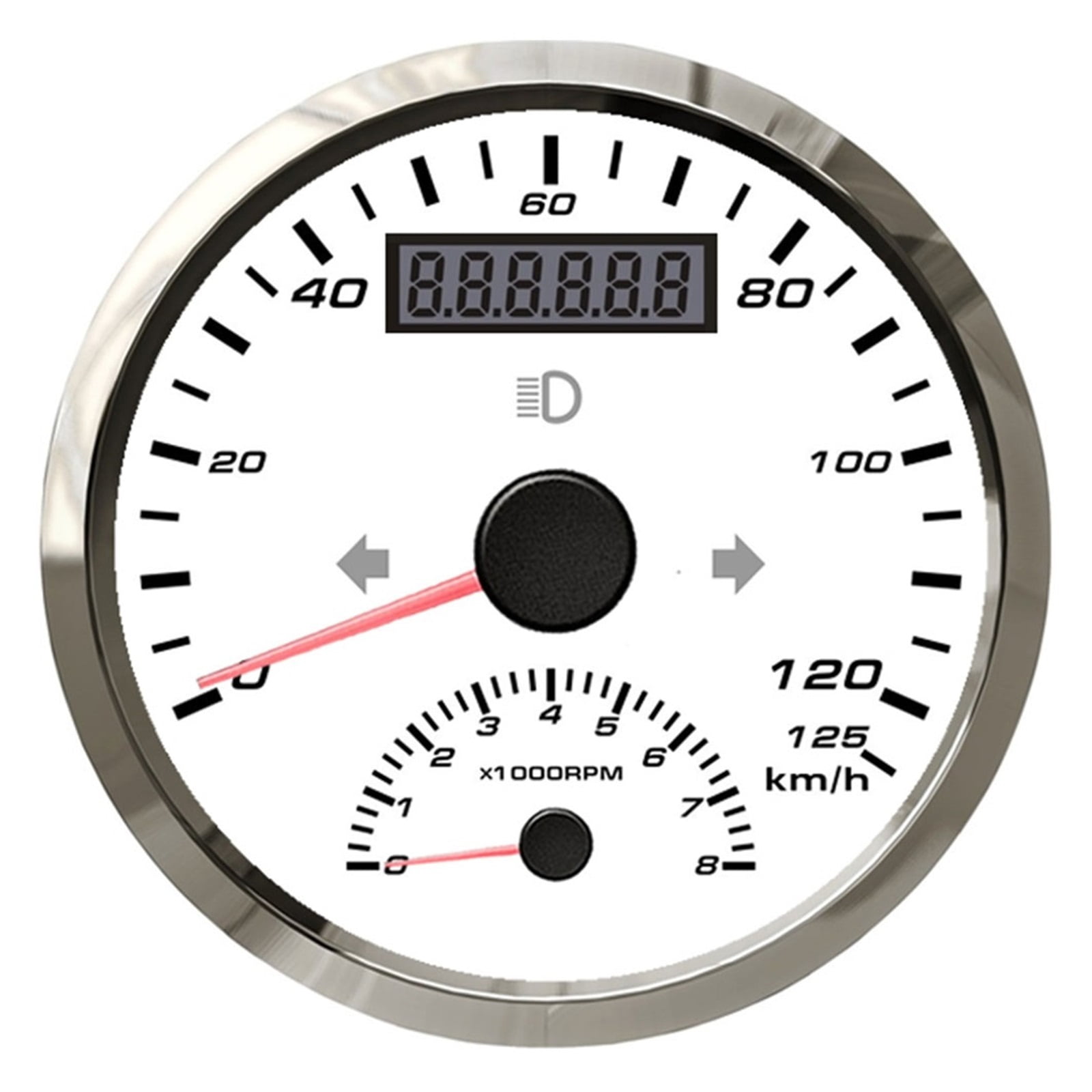 60 Km/h GPS Speedometer Car Truck Boat ATV Digital Gauge With 4000 RPM ...