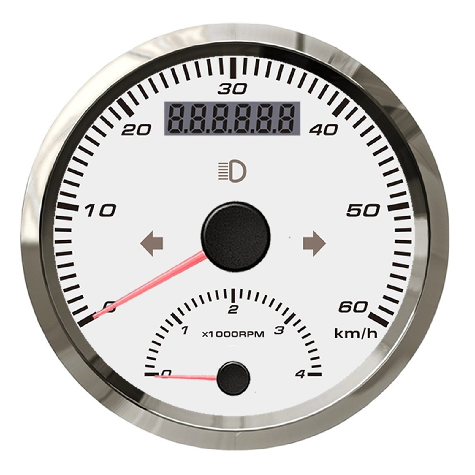 60 Km/h GPS Speedometer Car Truck Boat ATV Digital Gauge With 4000 RPM ...