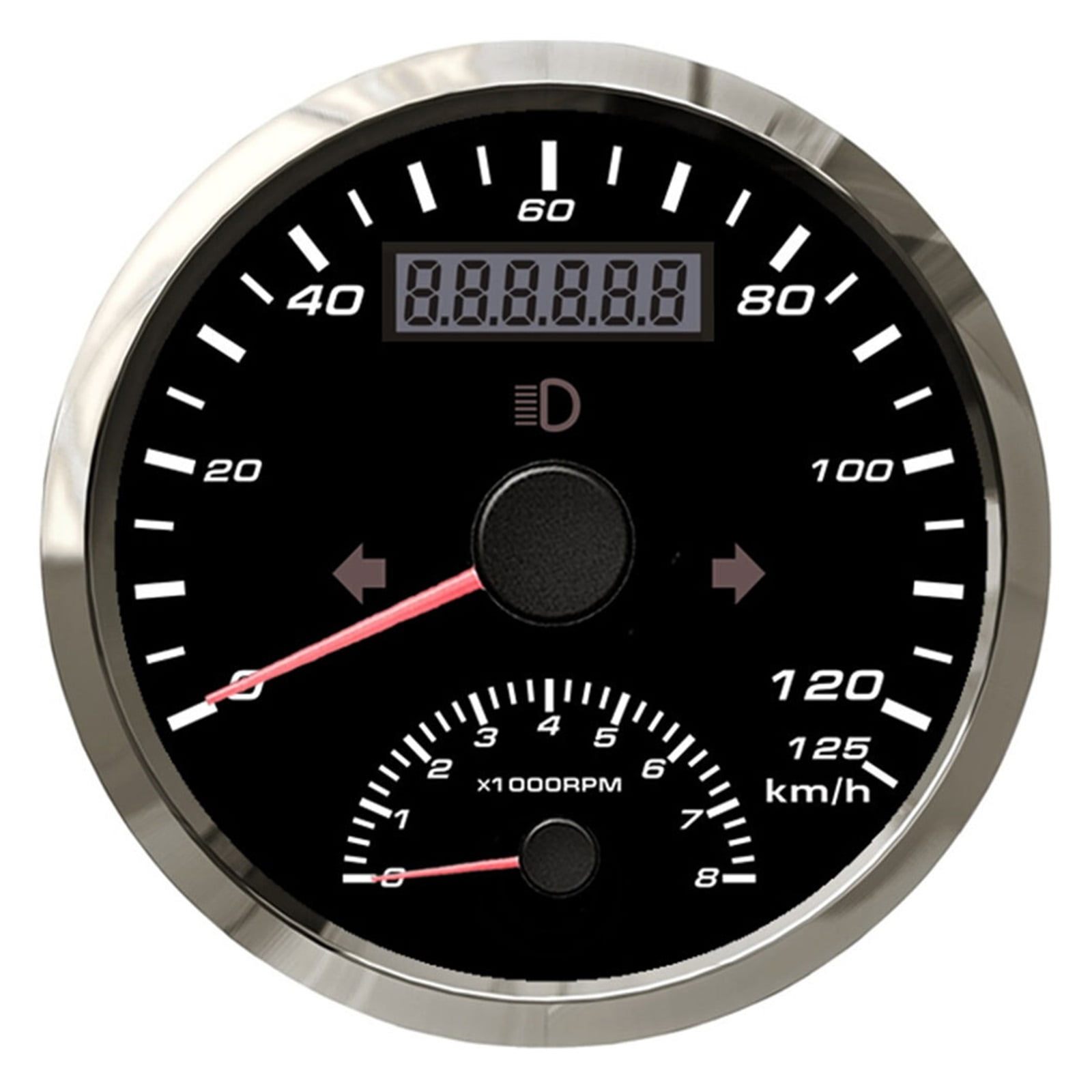 60 Km/h GPS Speedometer Car Truck Boat ATV Digital Gauge With 4000 RPM ...