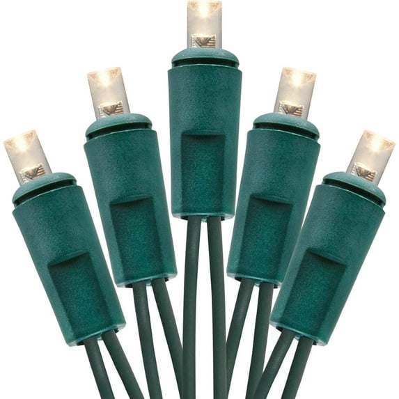 60 LED Mini Christmas Lights, Multi Color, Professional Grade for ...