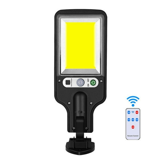 60 LED Solar Street Light Outdoor 3 Light Mode Waterproof Motion Sensor ...