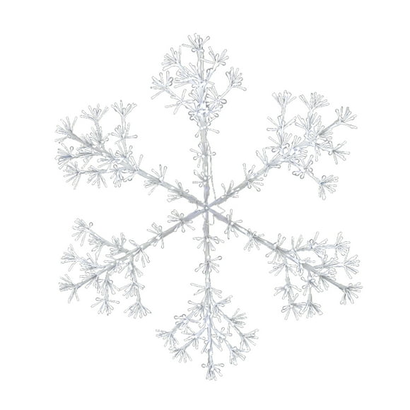 Large Lighted Snowflakes Outdoor