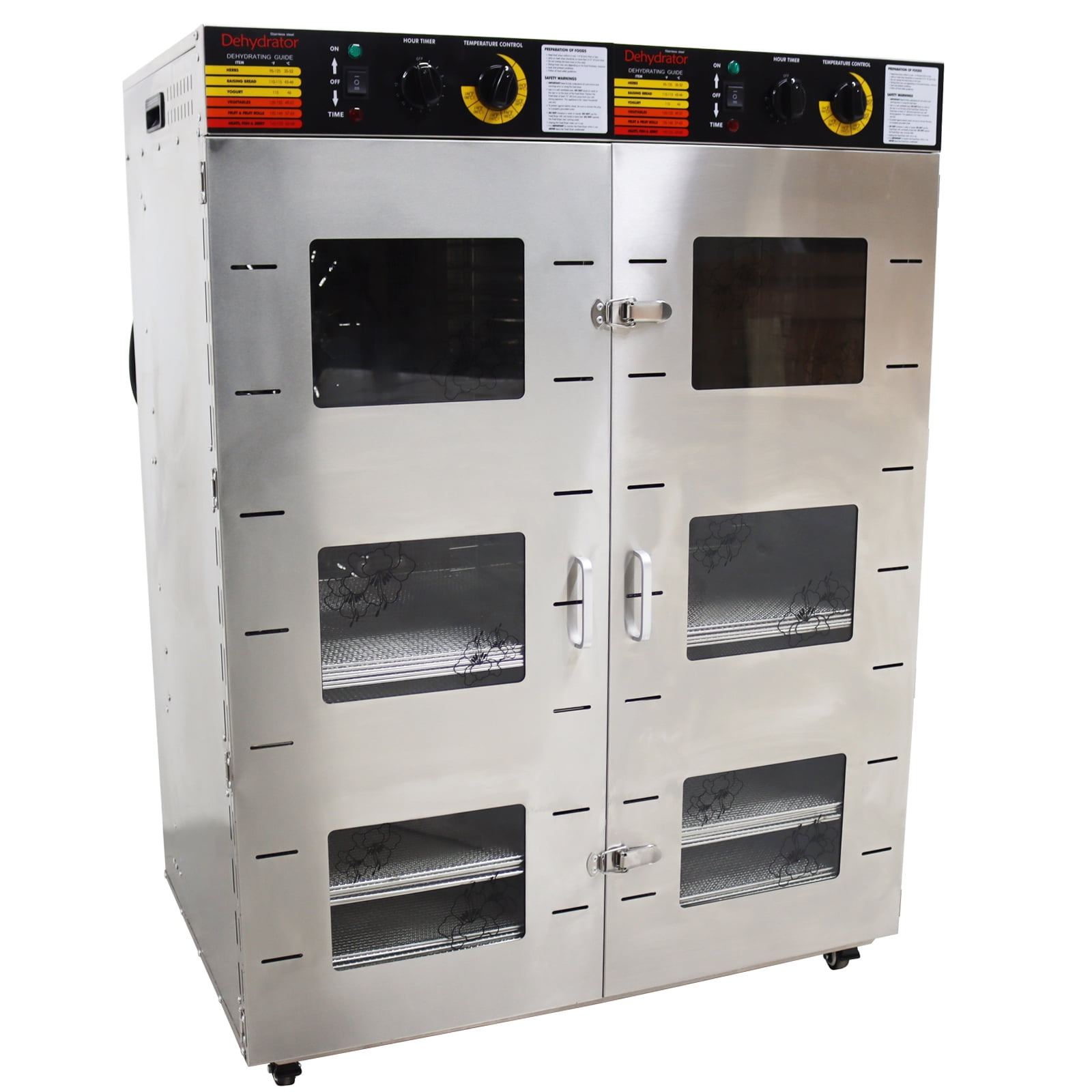 60 Layers Food Dehydrator Fruit Vegetable Meat Fish Dryer Machine 220V ...