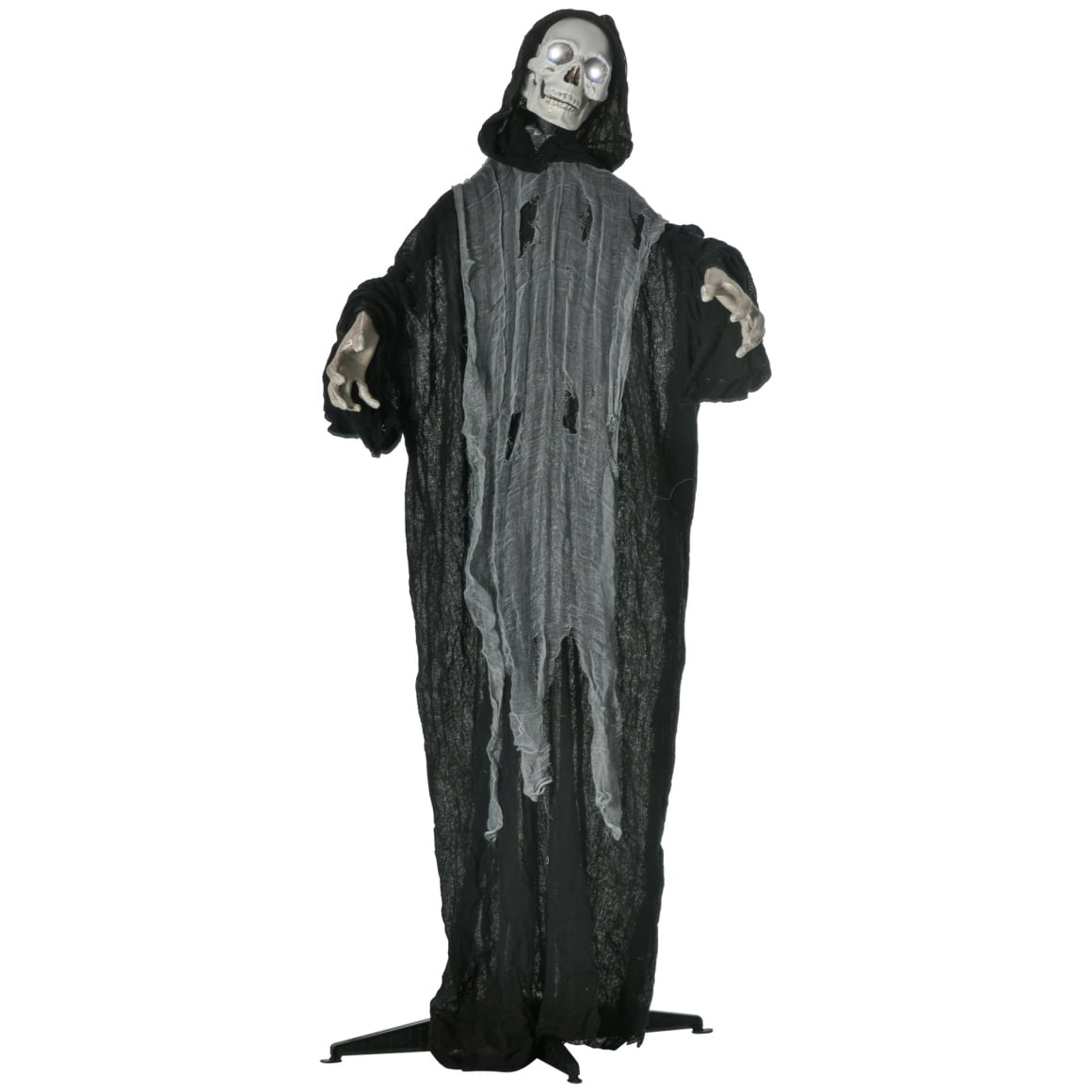 60" Life Size Outdoor Halloween Decorations Animated Grim Reaper with ...