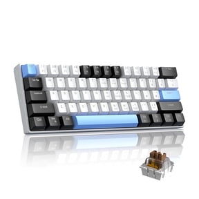 Geeky Mechanical Gaming Keyboard, RGB Backlit, 60% Layout, ANSI US ...