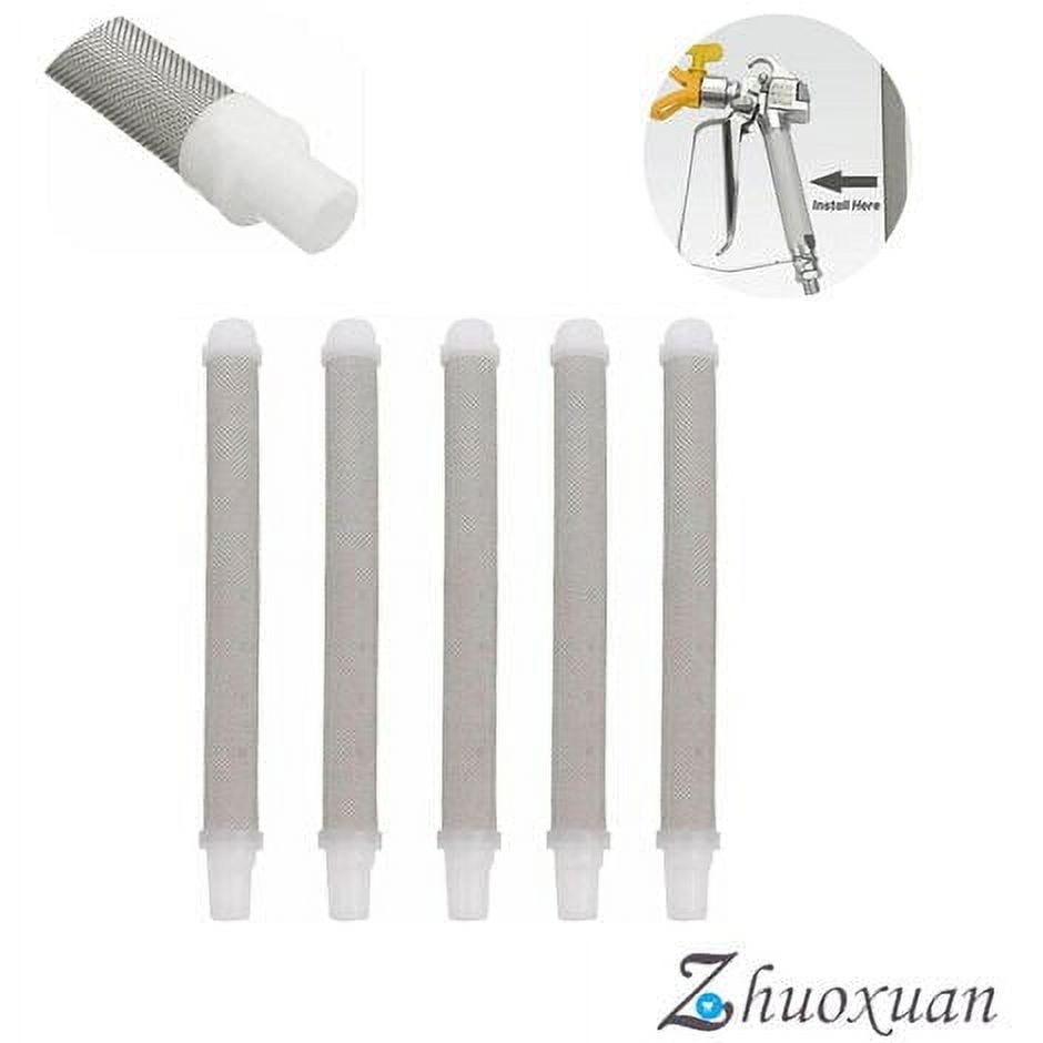 60 Mesh Airless Spray Gun Filters, Pack of 5, Compatible with Wagner ...