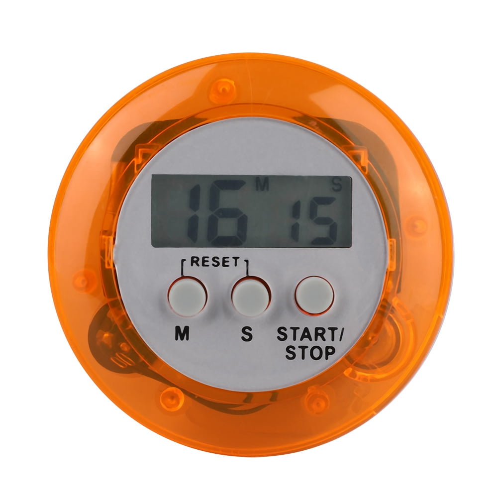 60-Minute Countdown Alert for Cooking, Loud Alarm, Yellow Smart Kitchen ...