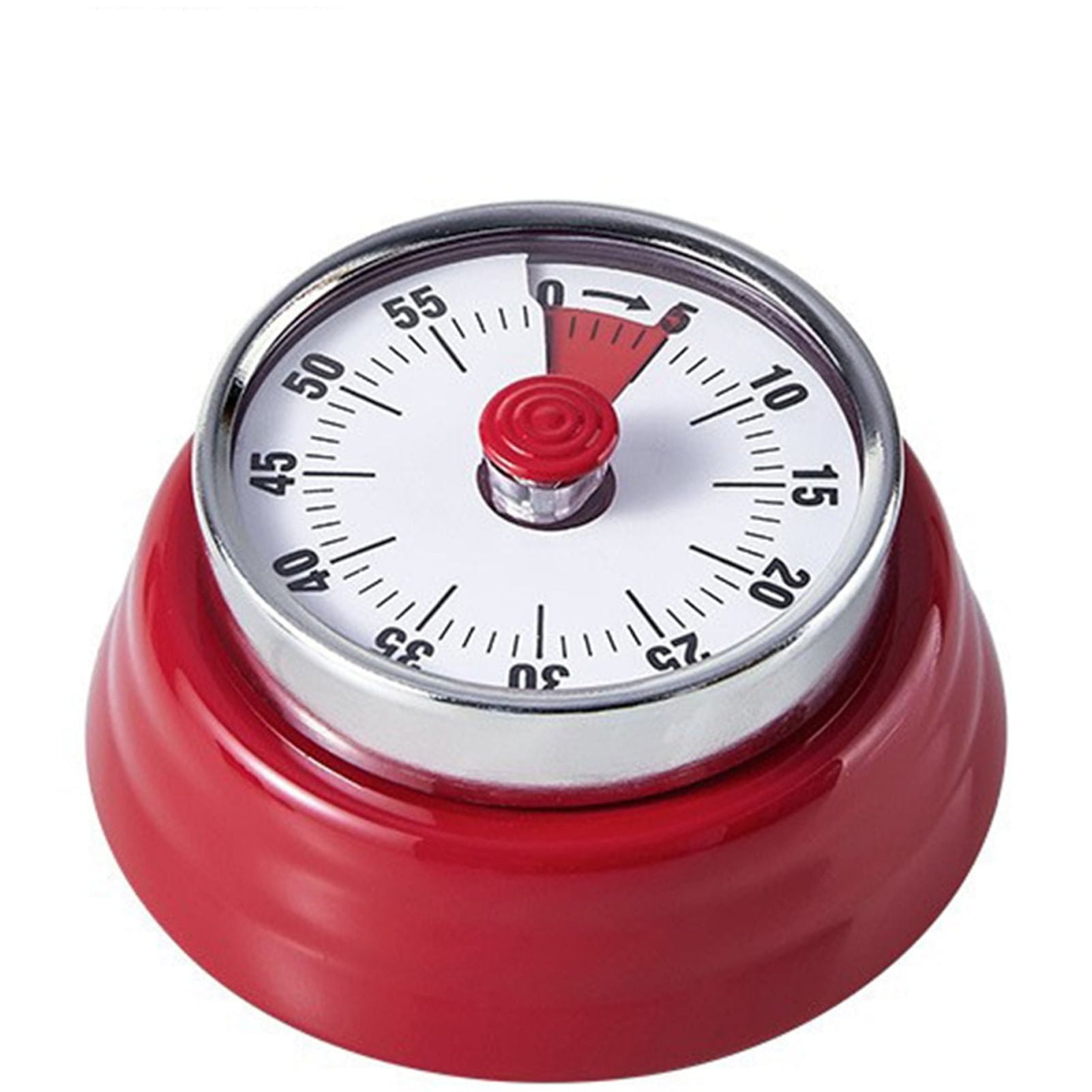 60-Minute Mechanical Timer with Magnetic Base Portable Kitchen Timer ...