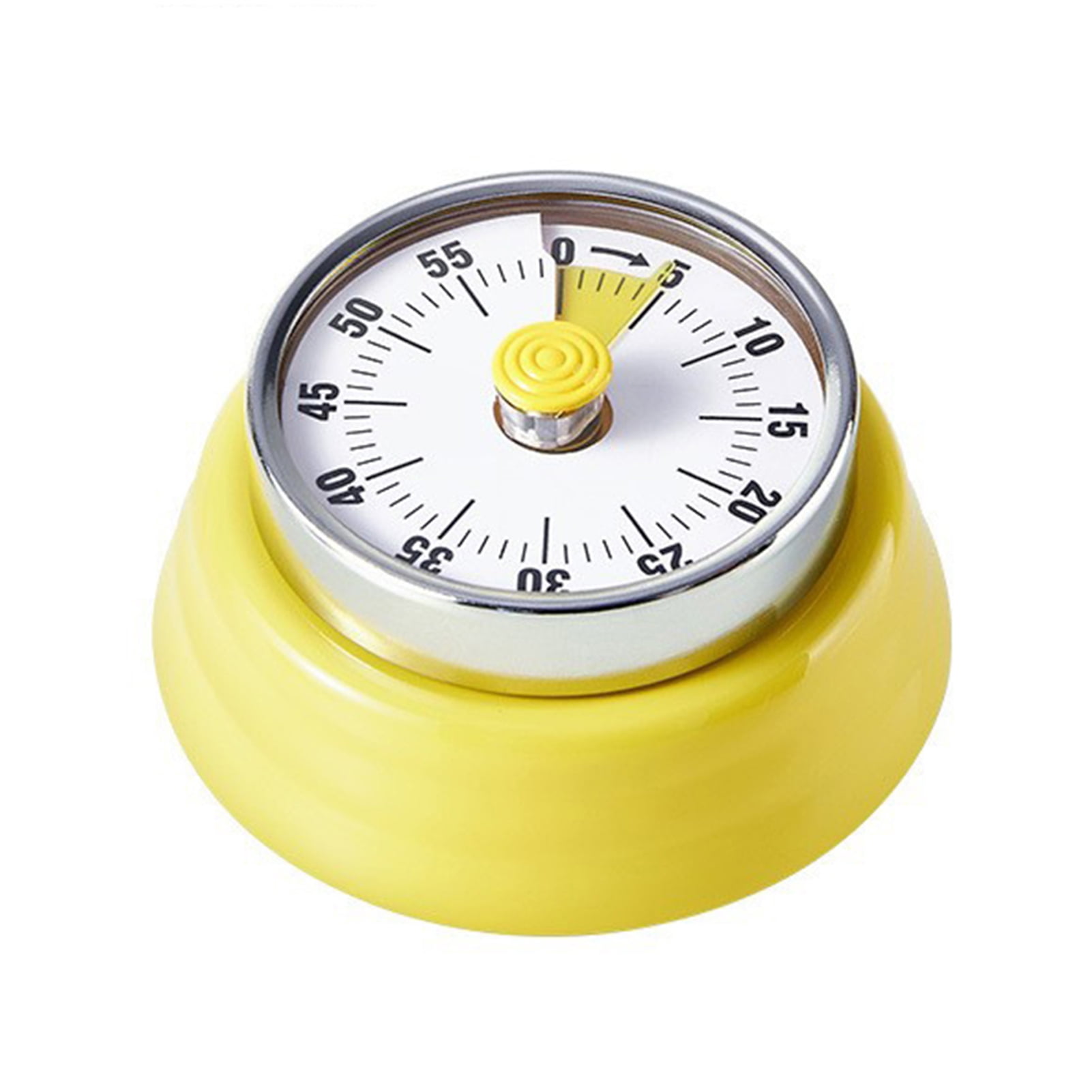 60-Minute Mechanical Timer with Magnetic Base Portable Kitchen Timer ...