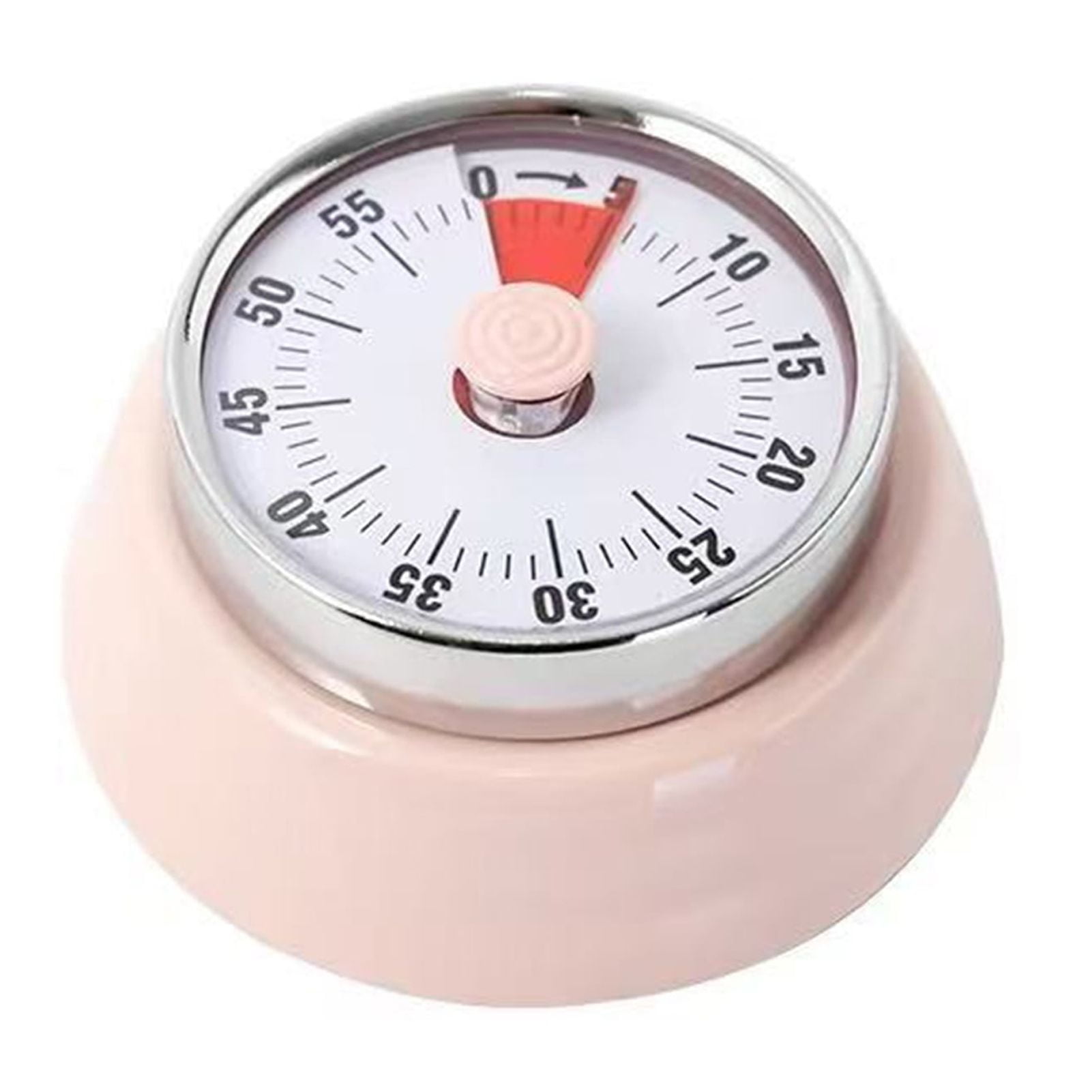 60-Minute Mechanical Timer with Magnetic Base Portable Kitchen Timer ...