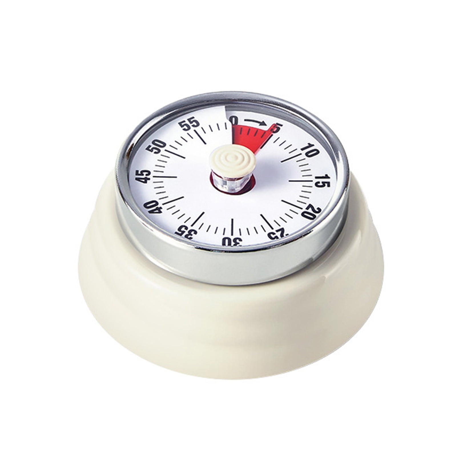 60-Minute Mechanical Timer with Magnetic Base Portable Kitchen Timer ...