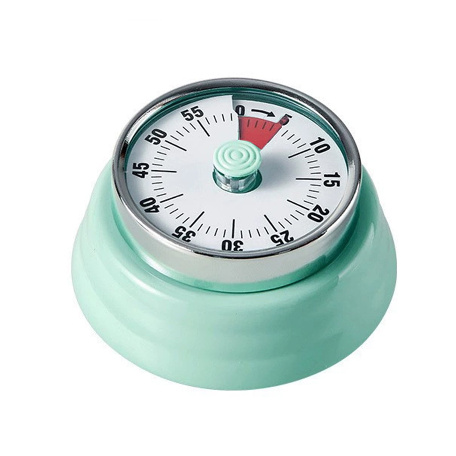 60-Minute Mechanical Timer with Magnetic Base Portable Kitchen Timer ...
