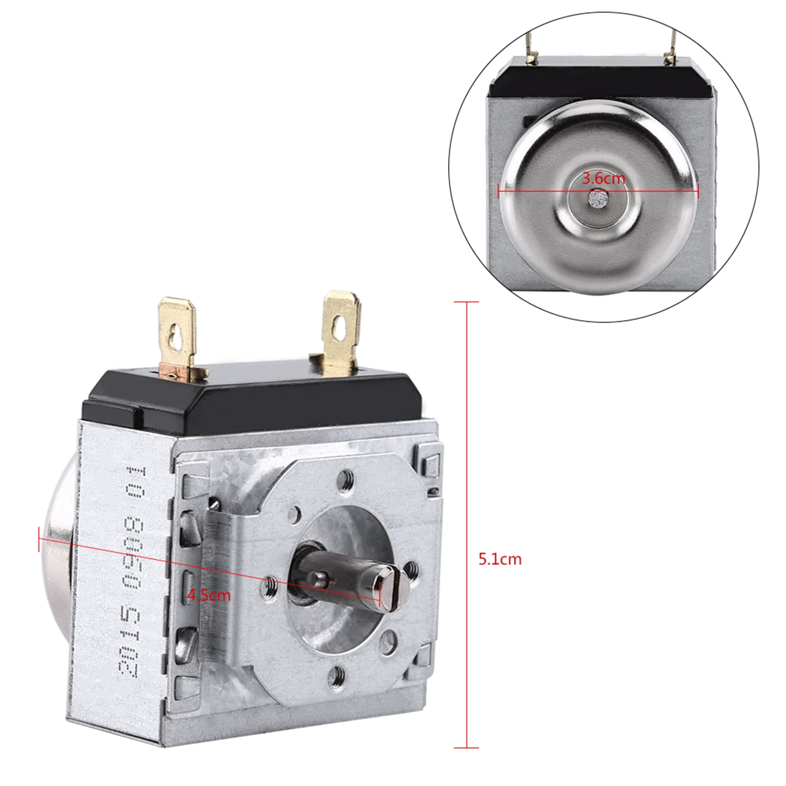 60,Minute Oven Timer Switch, 15A, 1,3000W, Metal Build, Fits Most ...