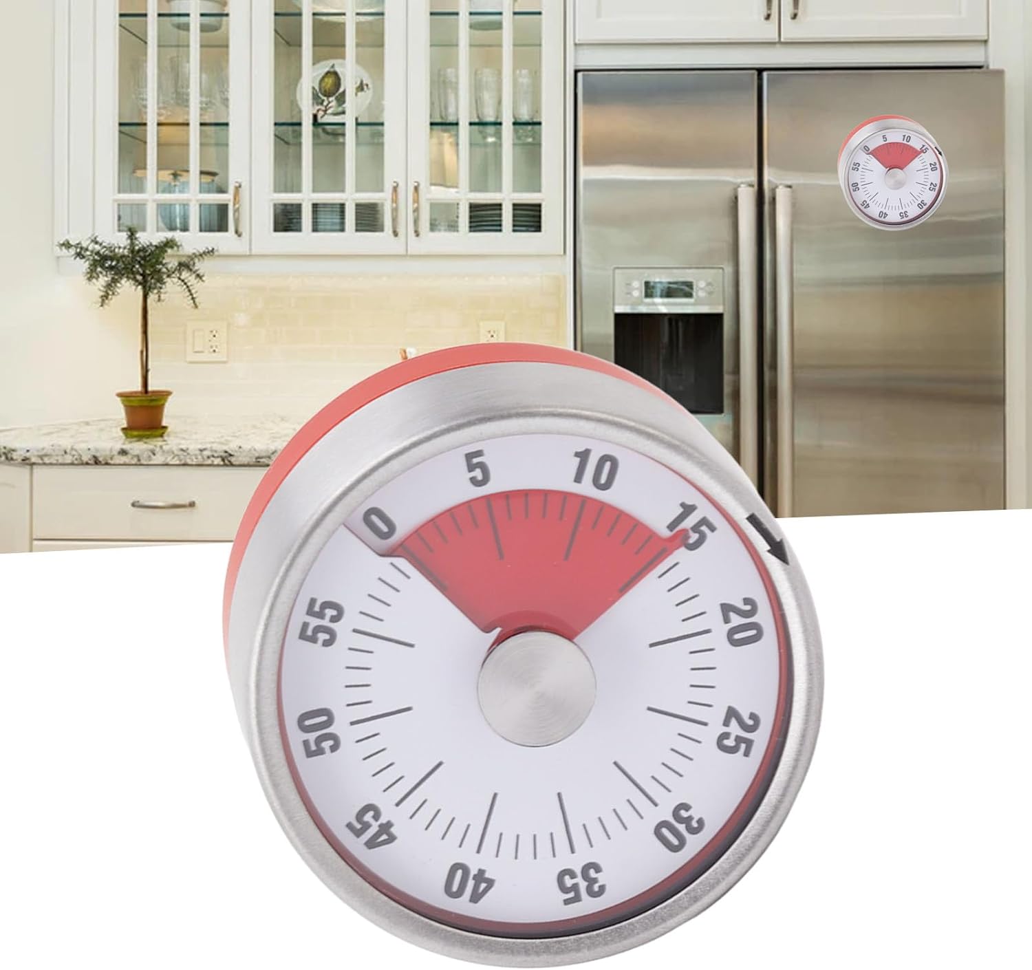 60 Minute Timer, Timer Red Alert Practical, Magnetic Cooking Timing ...