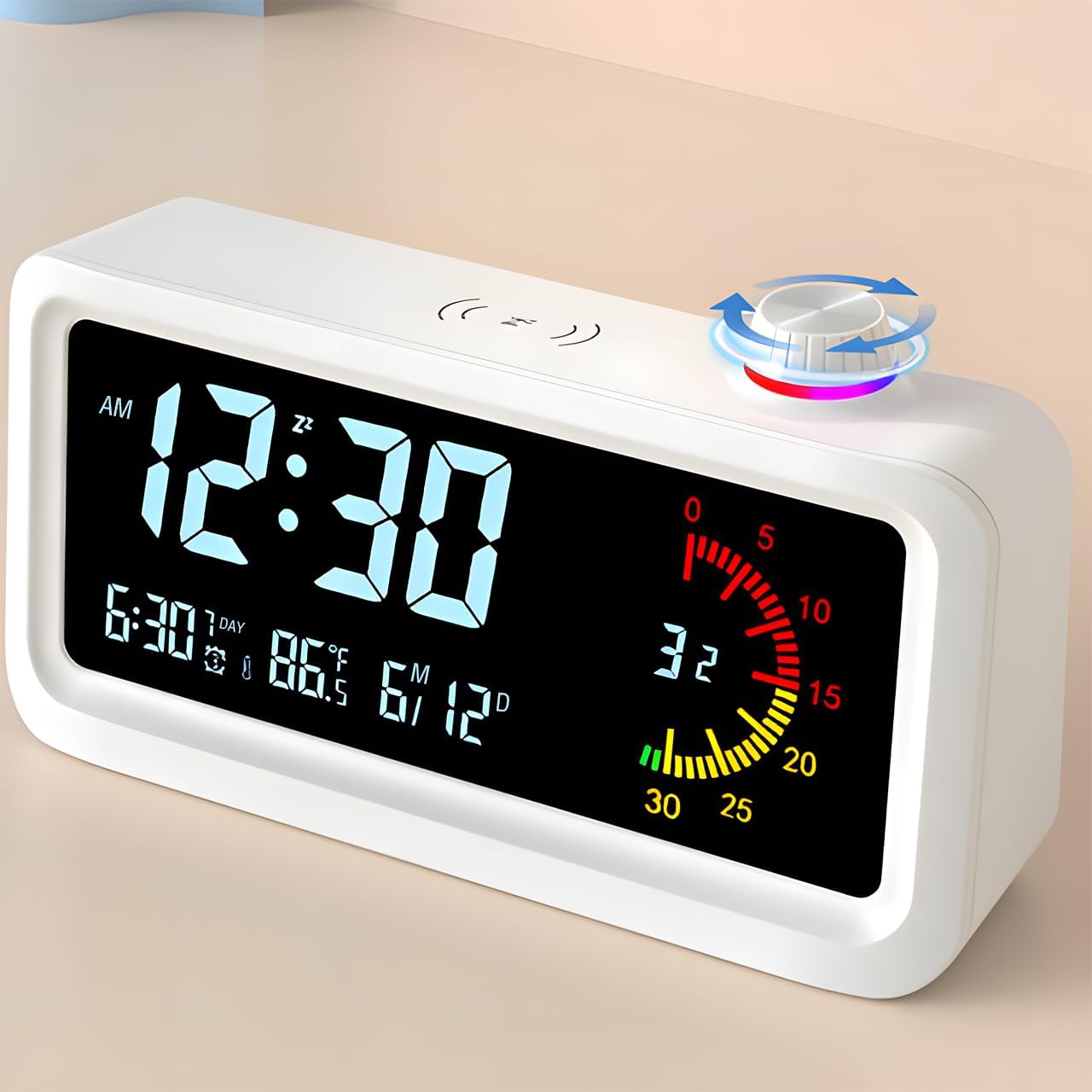 60-Minute Visual Timer for Kids, Pomodoro Timer, Rechargeable Alarm ...