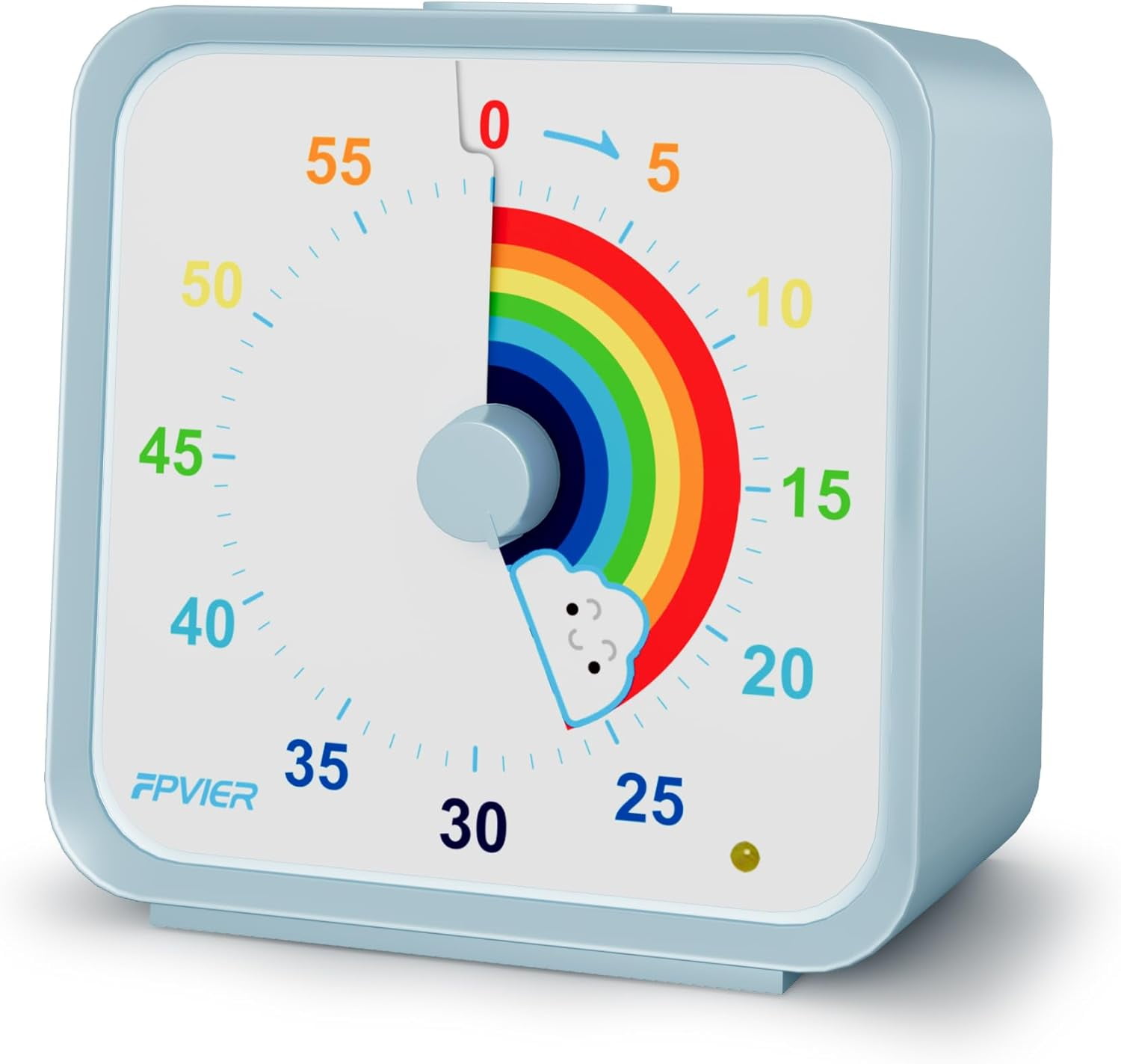 60-Minute Visual Timer for Kids, Rainbow Desk Countdown Timer Kids ...