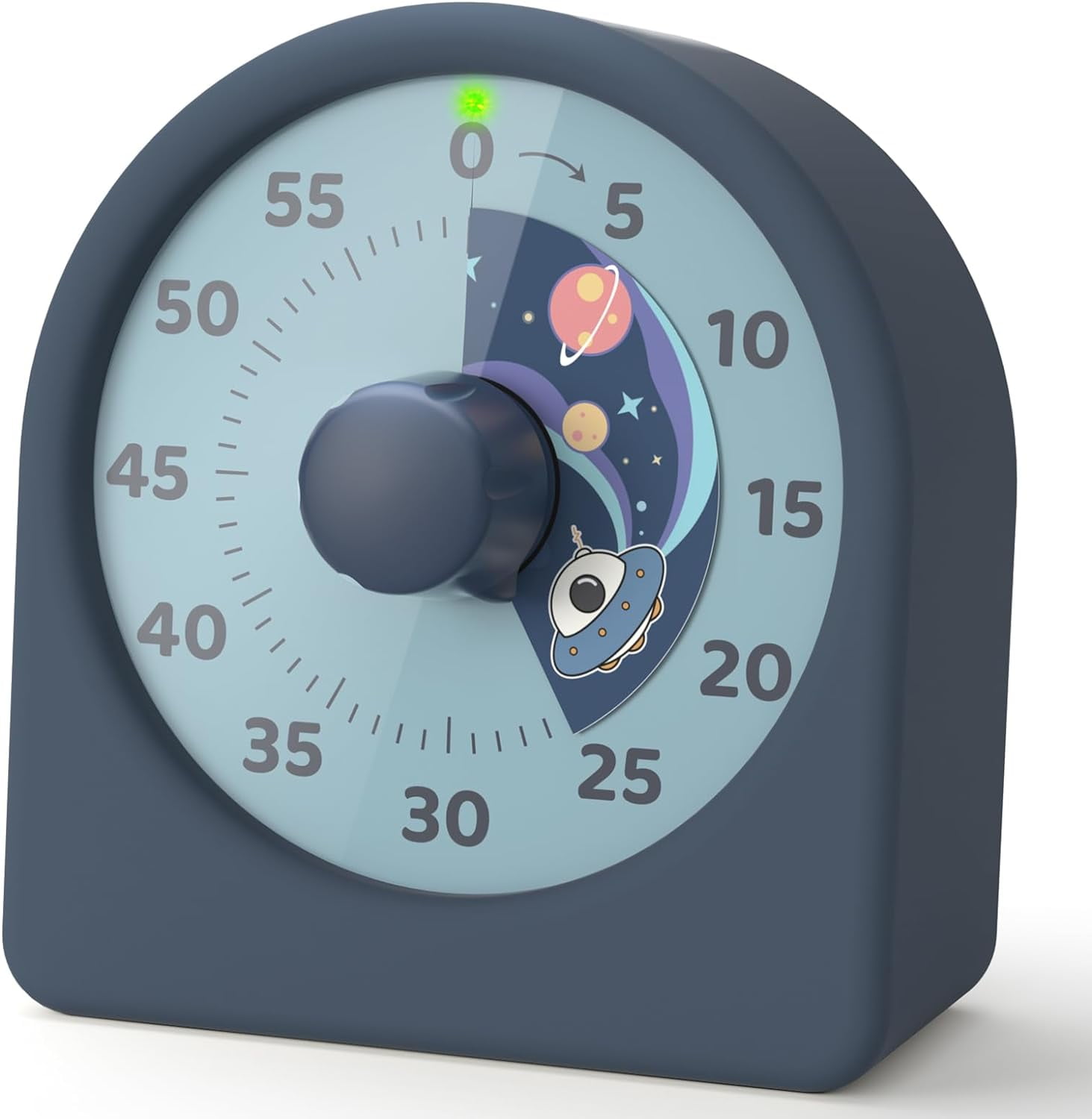 60 Minute Visual Timer for Kids, Rechargeable Visual Countdown Timer ...