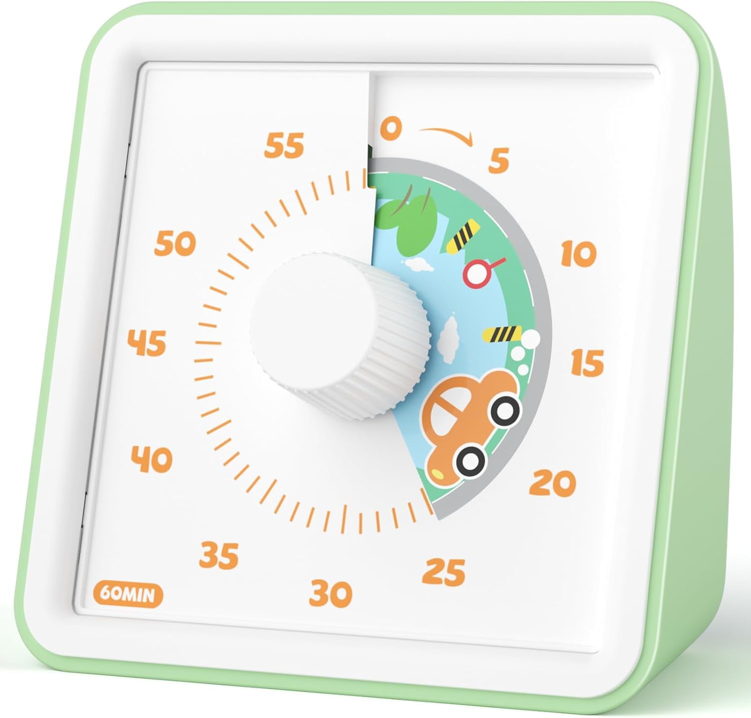 60 Minute Visual Timer for Kids, Visual Countdown Timer for Classroom ...