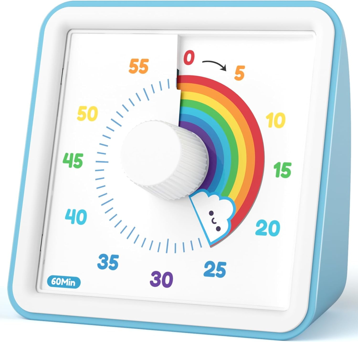 60 Minute Visual Timer for Kids, Visual Countdown Timer for Classroom ...