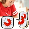 60 Minute Visual Timer Silent Study Timer For Kids And Adults Time ...