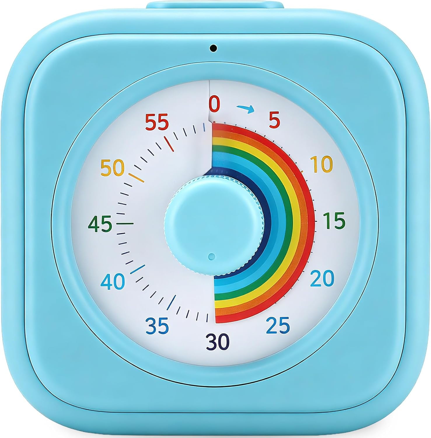 60-Minute Visual Timer for Kids, Silent Rainbow Countdown Timer for ...