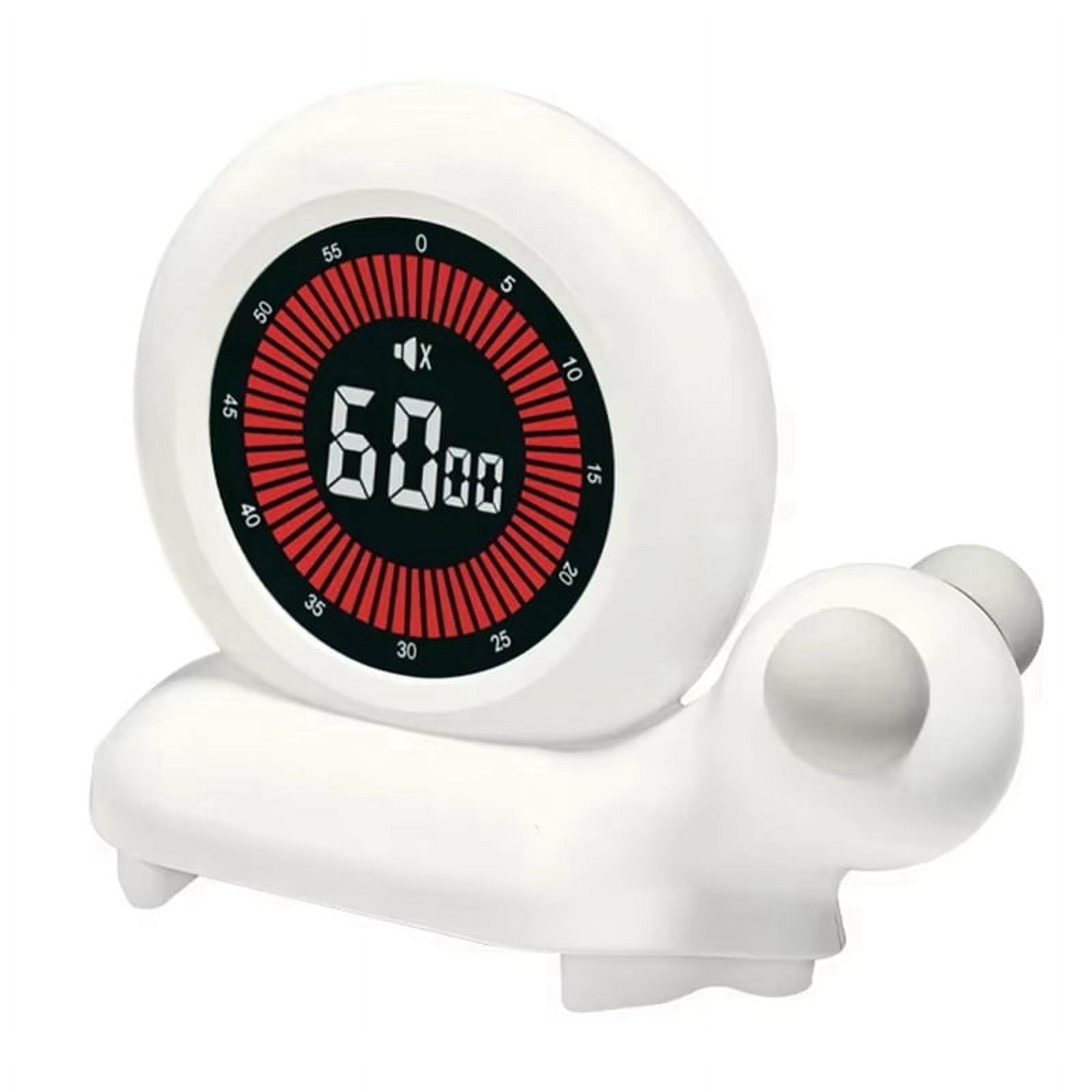 60 Minutes Visual Analog Timer Cute Silent Rotary Timer Kitchen Timer ...