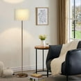 60'' Modern Floor Lamp with Shade, Tall Lamps for Room, , Office ...