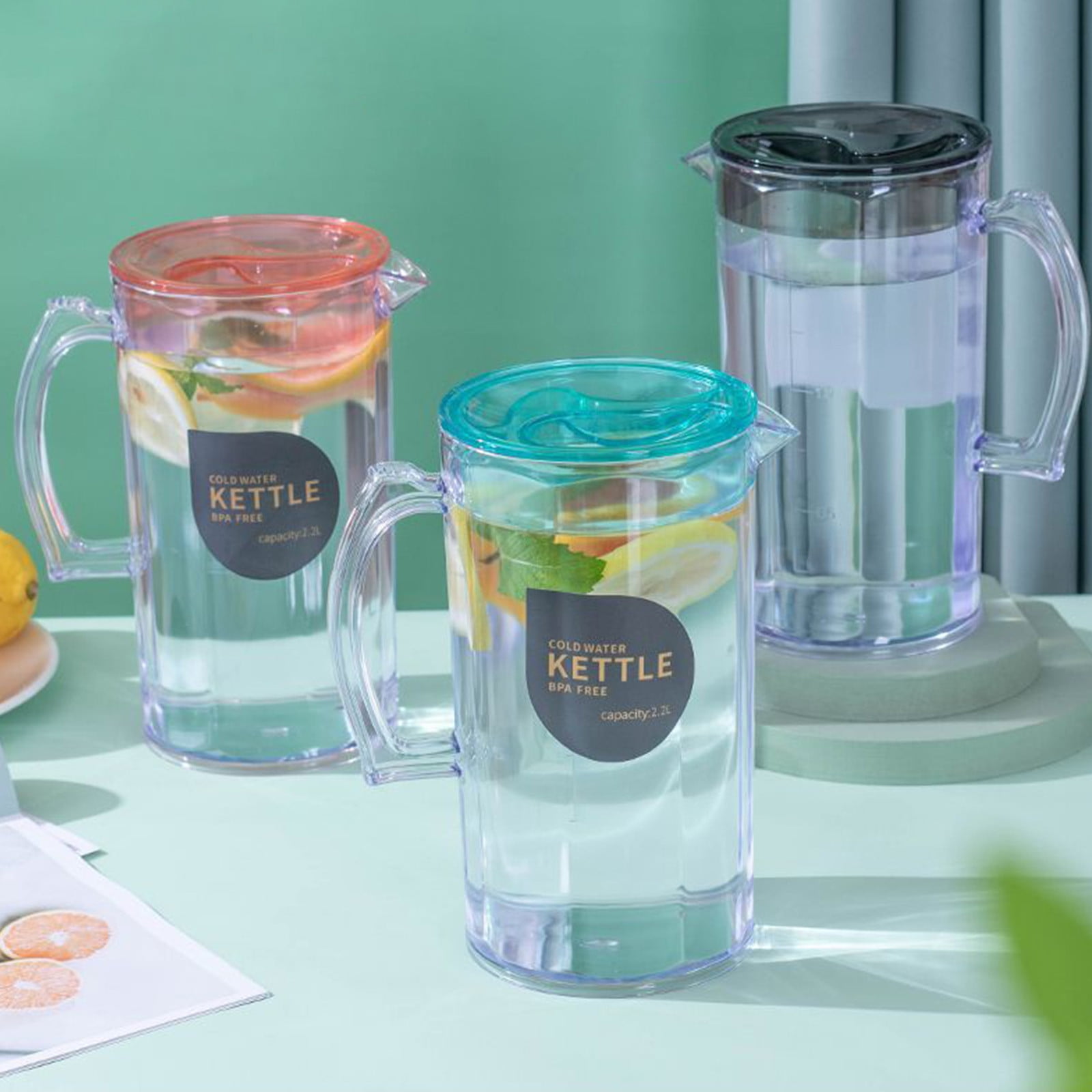 Cold Kettle Refrigerator Kettle Fruit Teapot Lemonade Drink Containers ...