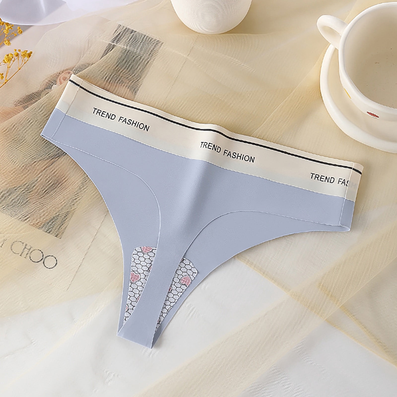 Up to 60% OFF, Low Waist Seamless Thong, Ice Silk, Plus Size, Seamless ...