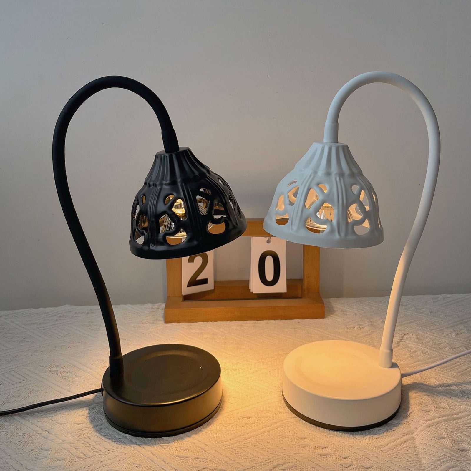 Up to 60% OFF, Metal Candle Lamps, Dimmable Melting Candles, Scented ...