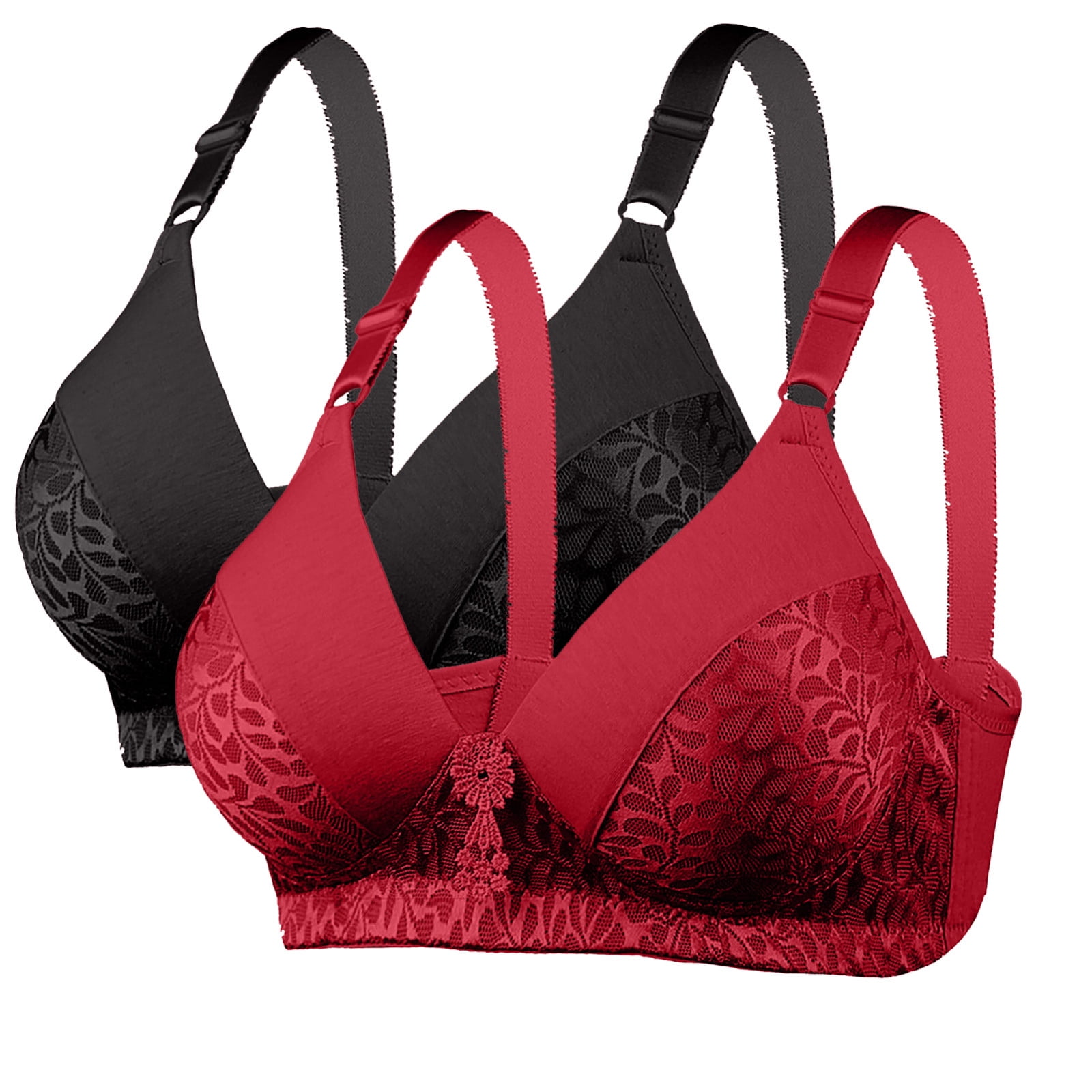 Up to 60% OFF, Womens Plus Size Bralette Bra, Comfortable Lace Bra ...