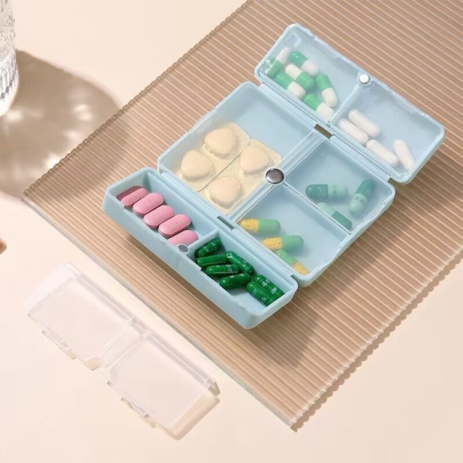 Up to 60% Off, Airtight Vitamin Organizer Large Vitamin Dispenser ...