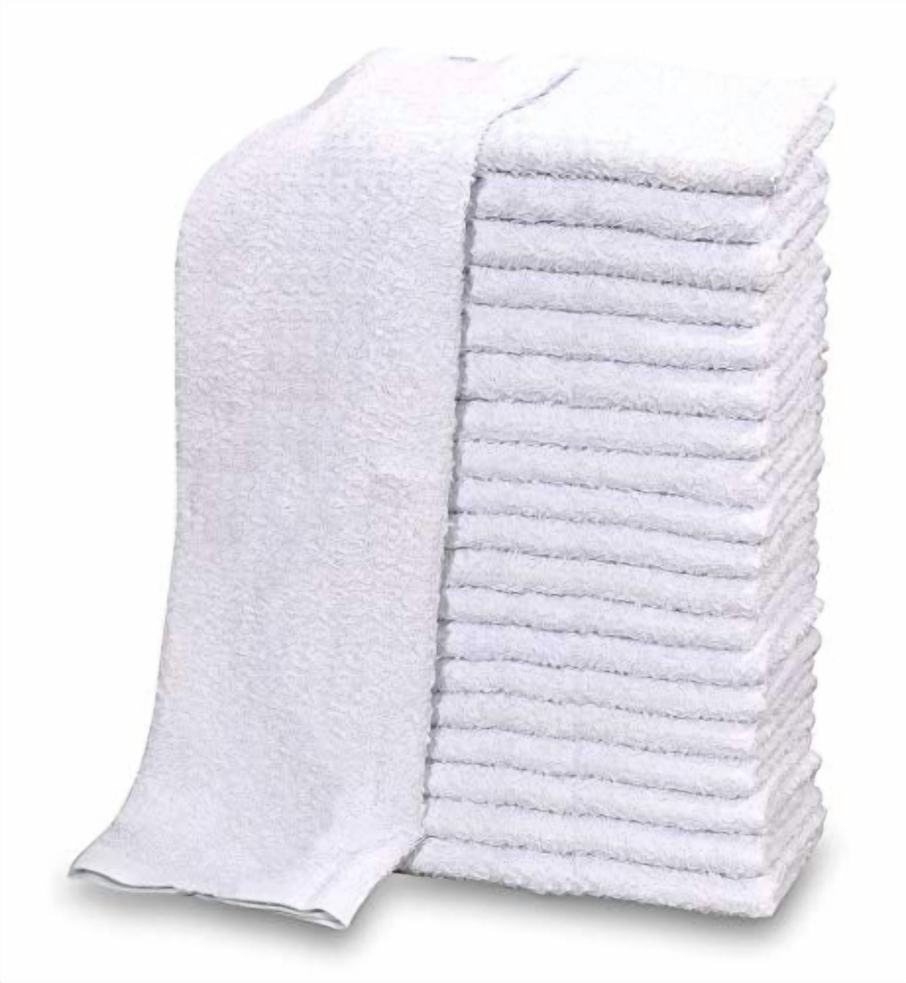 60 PC New Cotton Blend White Restaurant Bar Mops Kitchen Towels 28oz (5 ...