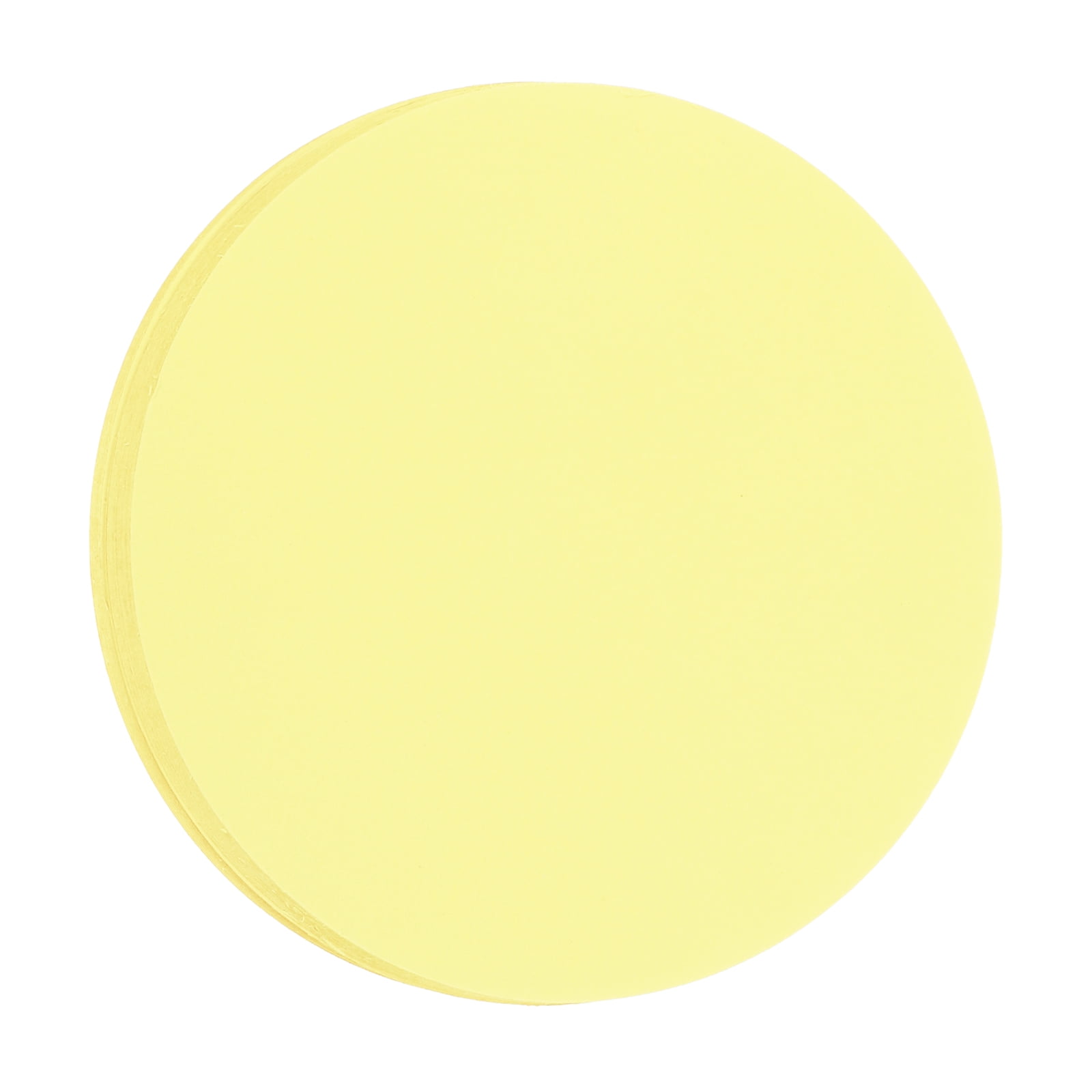 60 PCS Light Yellow Circle Cutouts Paper 8 Inch Round Cutouts for DIY ...