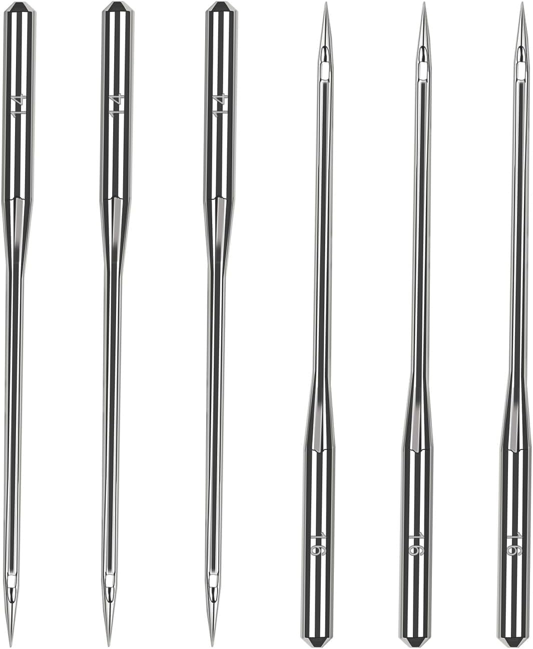 60 PCS Size 90/14 100/16 Universal Regular Sewing Machine Needles ...