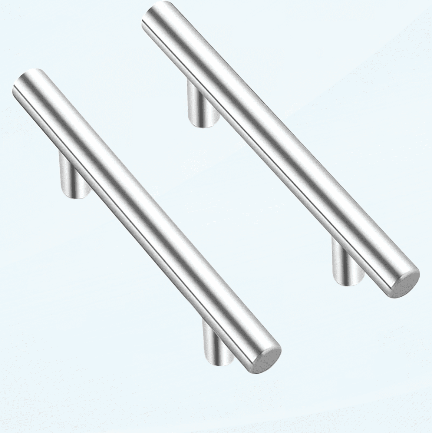 60 Pack 6 inch Cabinet Pulls Brushed Nickel Stainless Steel Kitchen ...