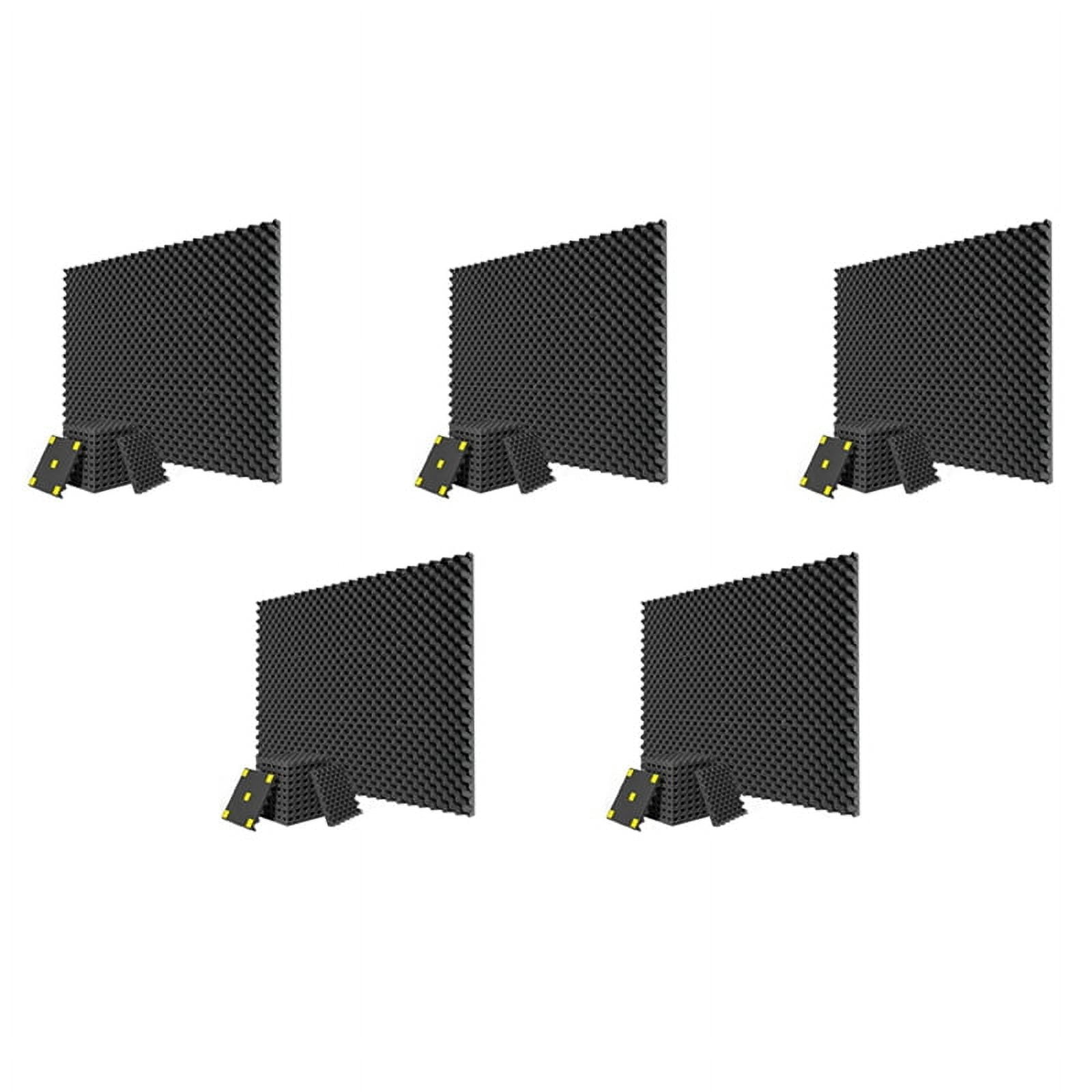 60 Pack Acoustic Foam Board 1 InX12 InX12In High Density Retardant ...