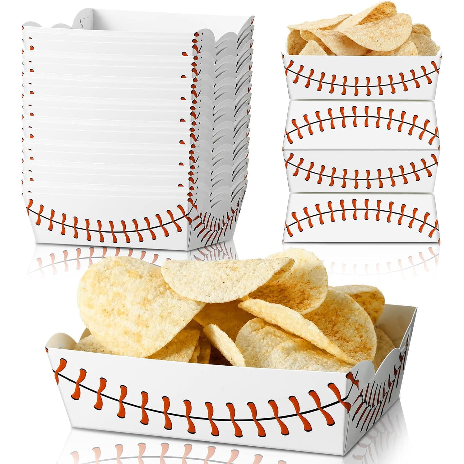 60 Pack Baseball Party Supplies Set Baseball Birthday Decorations ...